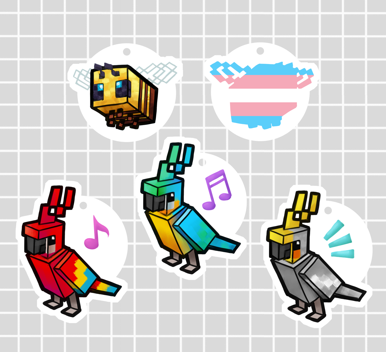 MINECRAFT CHARMS – ryonello